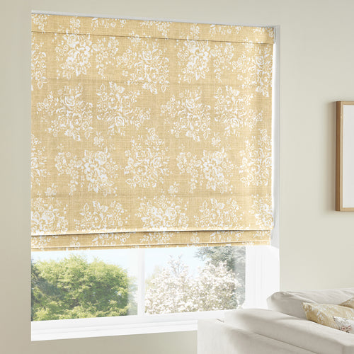 How to make a simple lined roman blind – using rod pocket tape