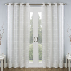 Voile Curtains | Shop White Voile Eyelet Curtains | Terrys