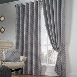 Geometric Eyelet Curtains | Shop Geometric Curtains | Terrys