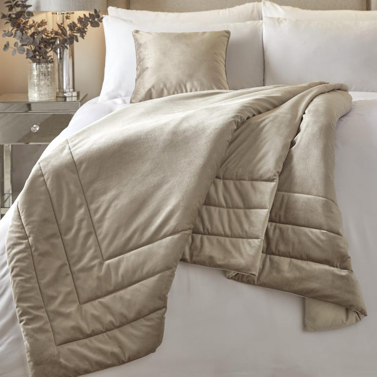 Linen Soiree Melanie 150cm x 220cm Bedspread | Terrys